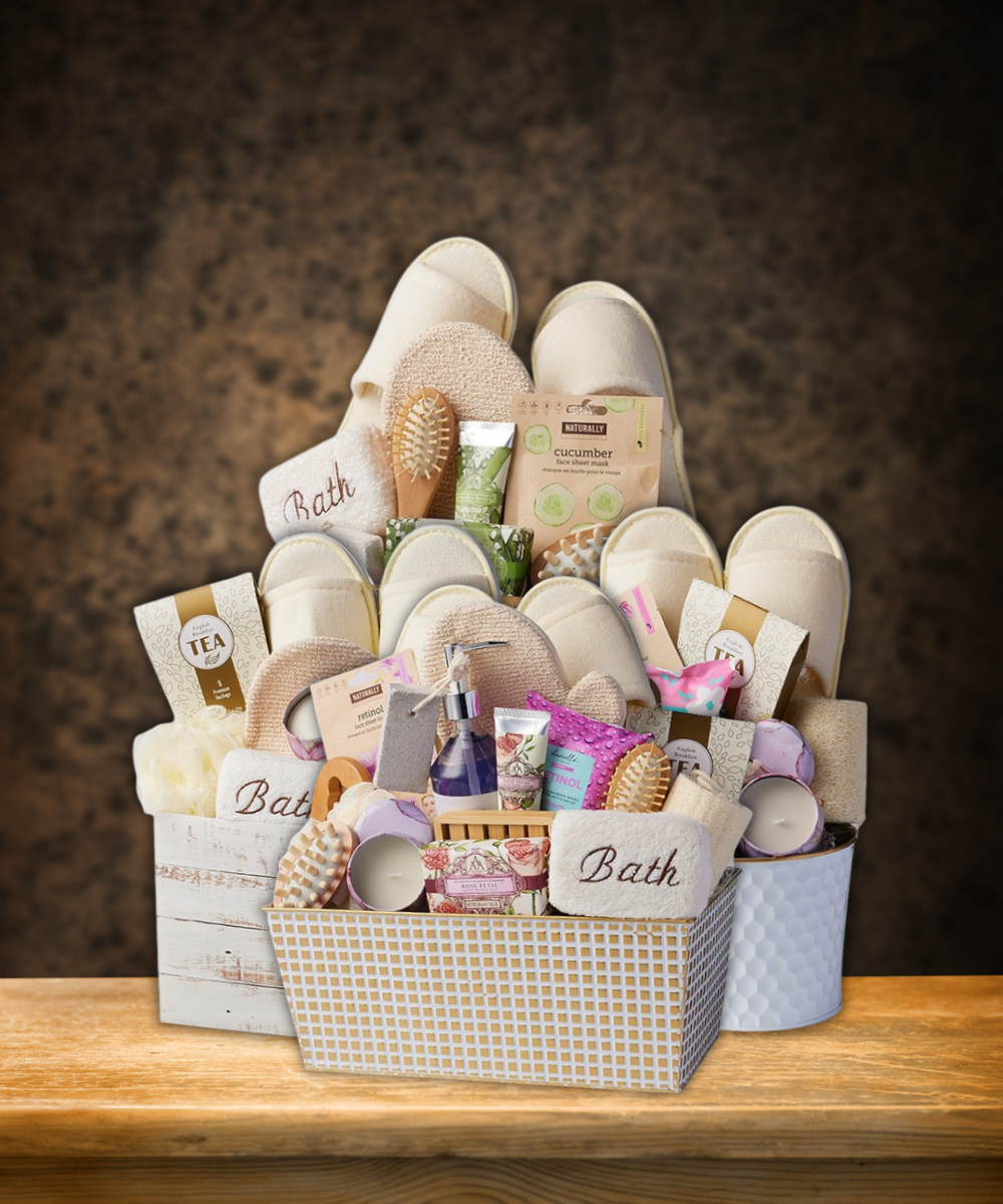 BATH & BODY BASKETS – Gift Basket Hub